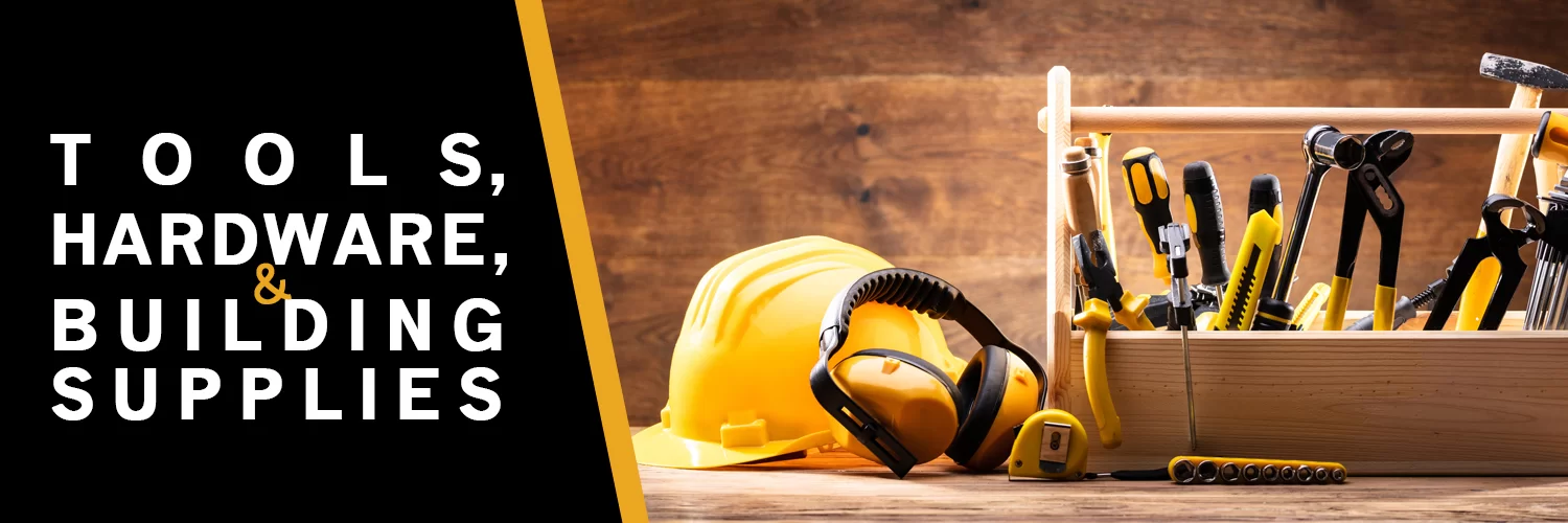 BUILDING SUPPLIES, SMALL TOOLS, & GADGETS | Government Services Inc